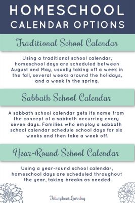 How To Create A Homeschool Calendar That Works For Your Life